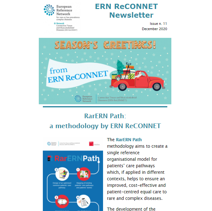 ERN ReCONNET Newsletter n. 11 - ERN ReCONNET | European Reference ...